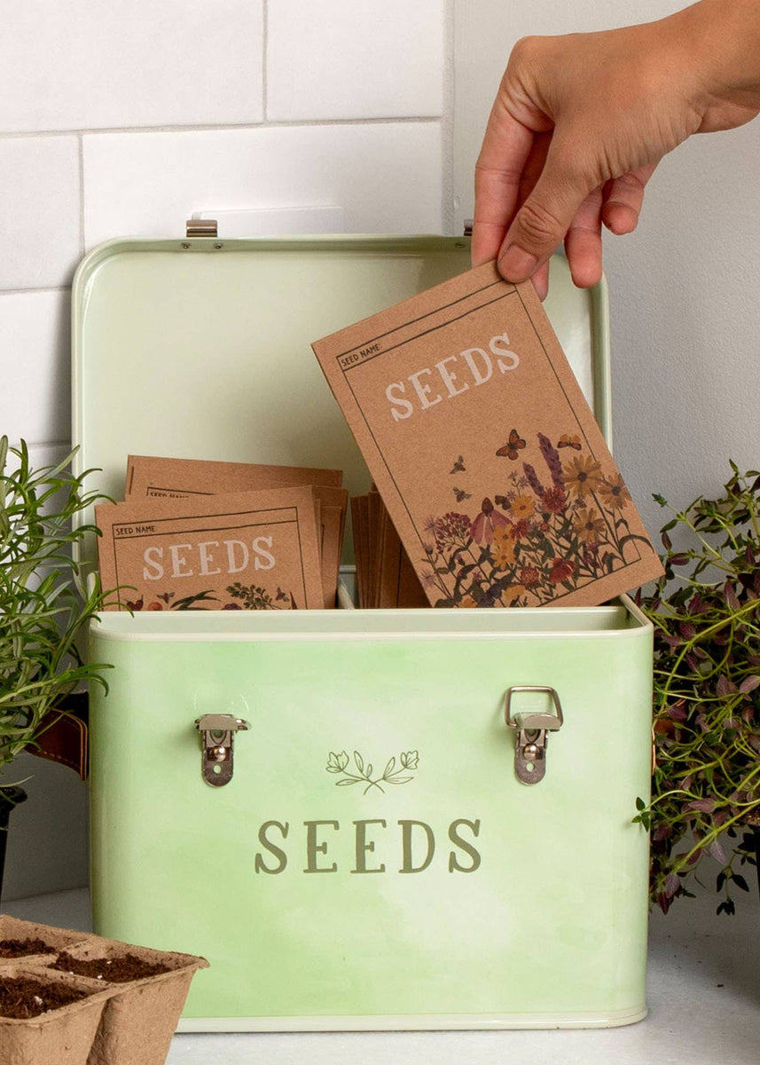 Heirloom Tin Seed Storage Box – Sow Exotic