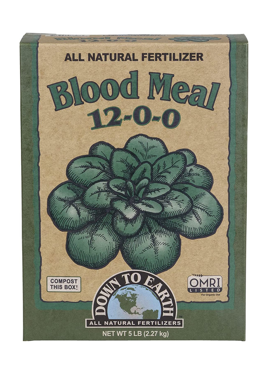 Blood Meal 12-0-0 Organic Fertilizer, 5lb – Sow Exotic